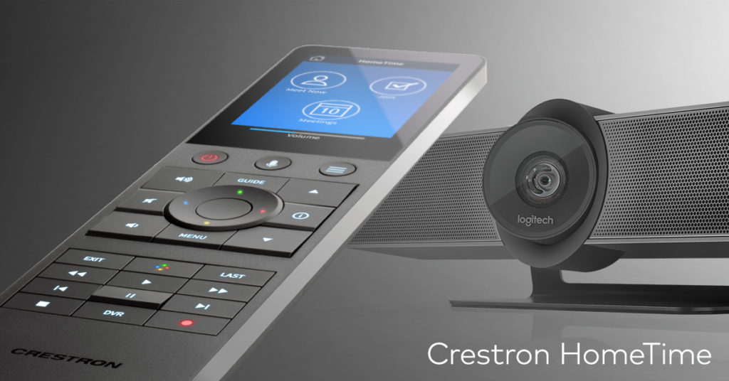 Crestron unveils HomeTime smart home conferencing platform - AVNation TV