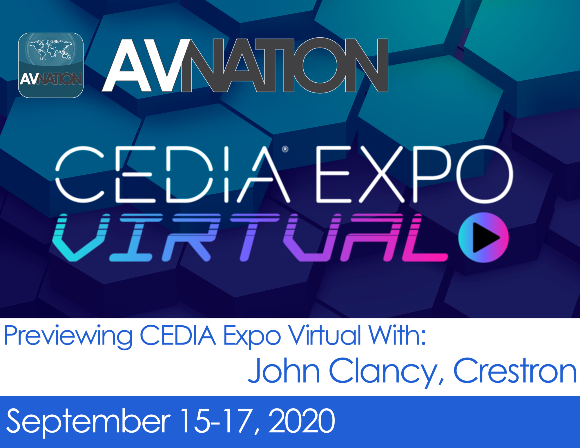 Previewing CEDIA Expo Virtual With Crestron - AVNation TV