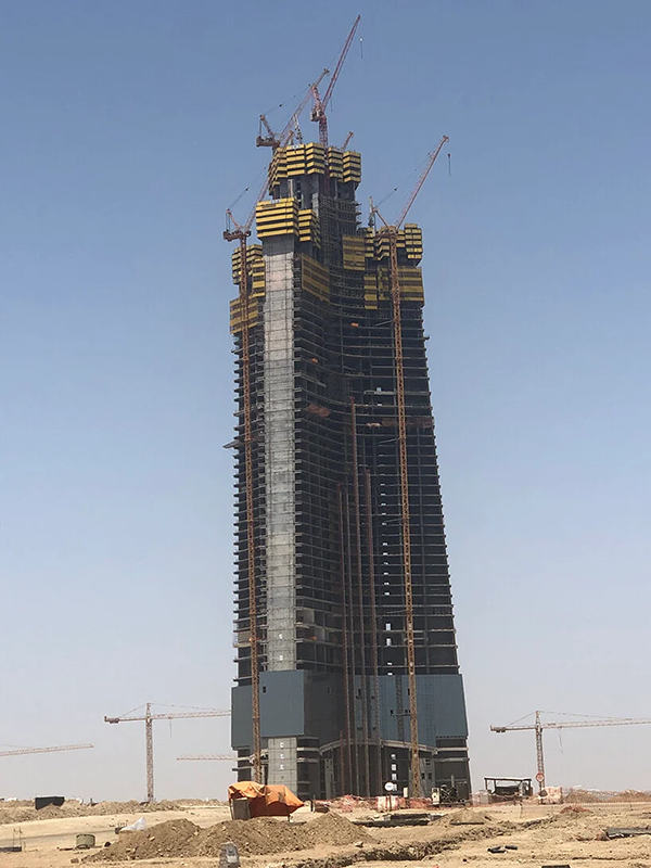 Biggest AV Project Resumes: Jeddah Tower Construction Underway ...