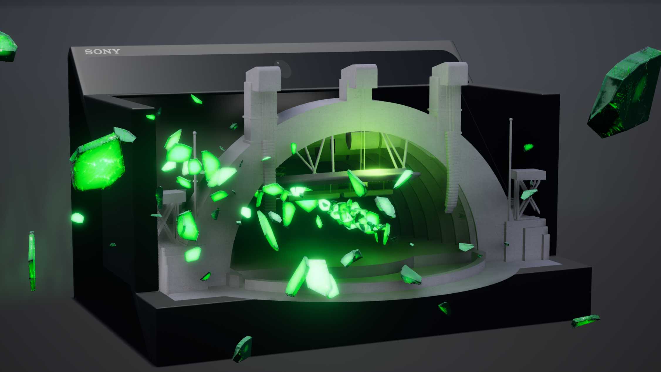 All of it Now Uses Sony’s Spatial Reality Display as a Visualization ...