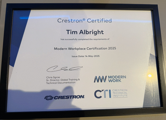 Inside the Crestron Modern Work Certification Track - AVNation TV