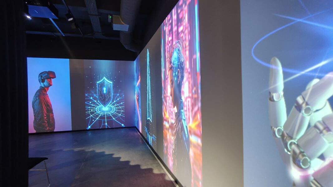 Christie Jazz Series projectors power L-shaped screen at the Building ...